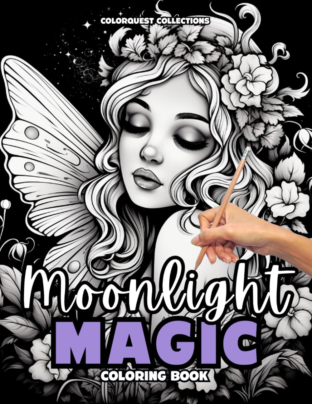 Amazon.com: Moonlight Magic Coloring Book: The Fairy Odyssey of Color ...