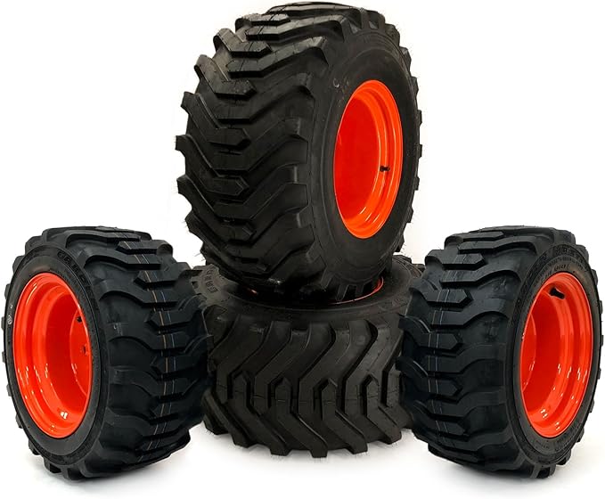 (4) Kubota Wheel & Tire Assemblies Fits BX2350D, BX2360, BX2370, BX2370 ...