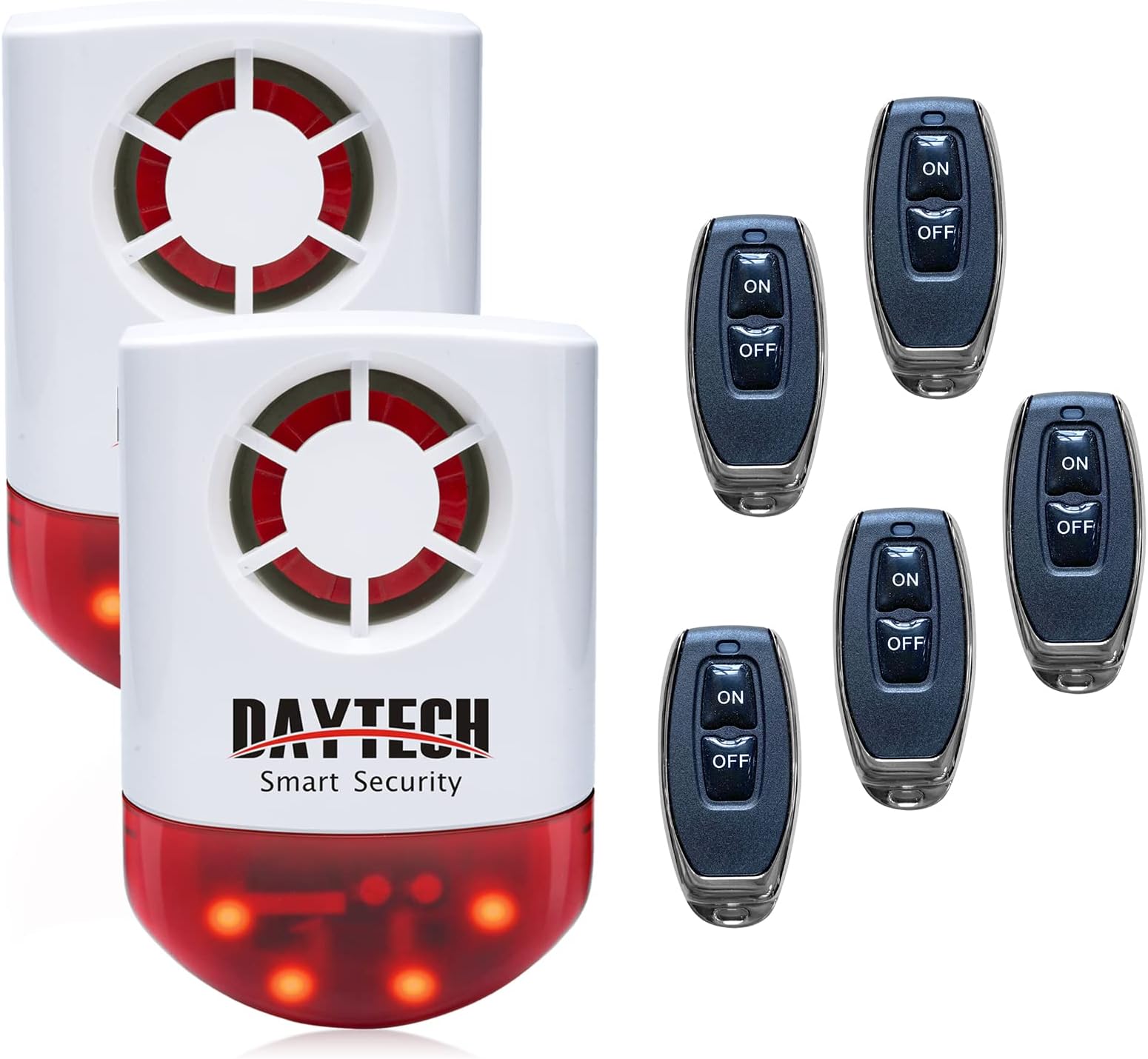 Amazon.com: Daytech Strobe Siren Alarm Home Caring Loud Outdoor SOS ...