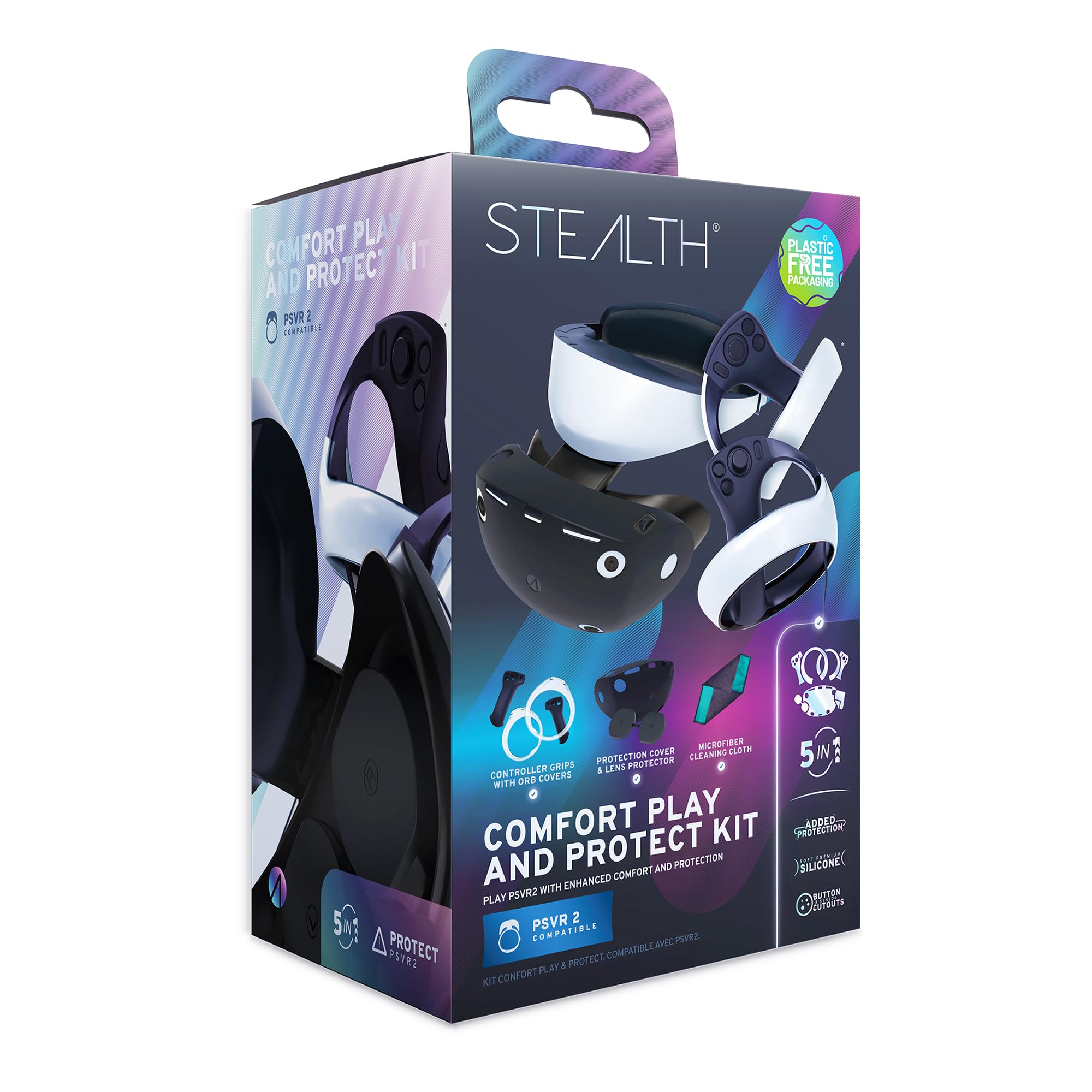 STEALTH Comfort Play & Protect Kit for PSVR2 - with Silicone Lens ...