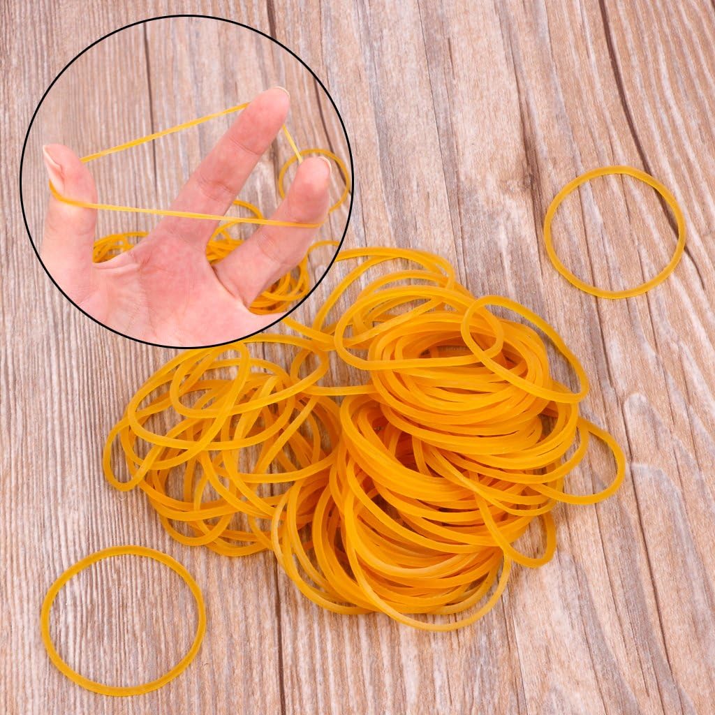 Amazon.com : BIAOJANG 100 Pack 1.5'' Rubber Bands Elastic Stretchable ...