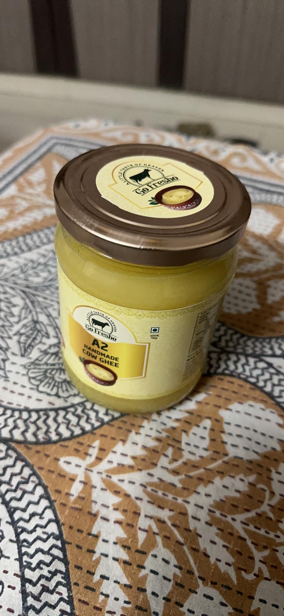 Go Fresho A2 Desi Cow ghee| Vedic Bilona Method| Pure, Natural ...