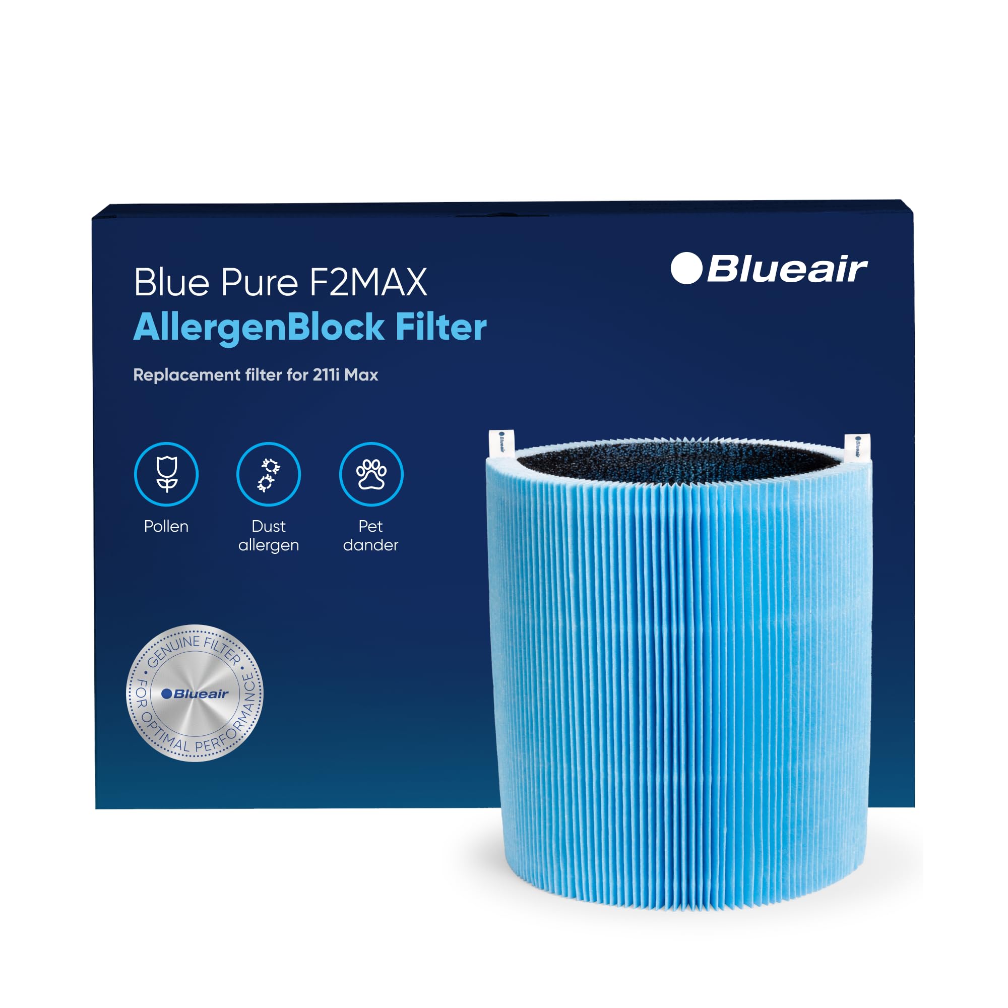 Buy BlueairBlue Pure 211i Max enBlock Filter, Genuine Replacement ...
