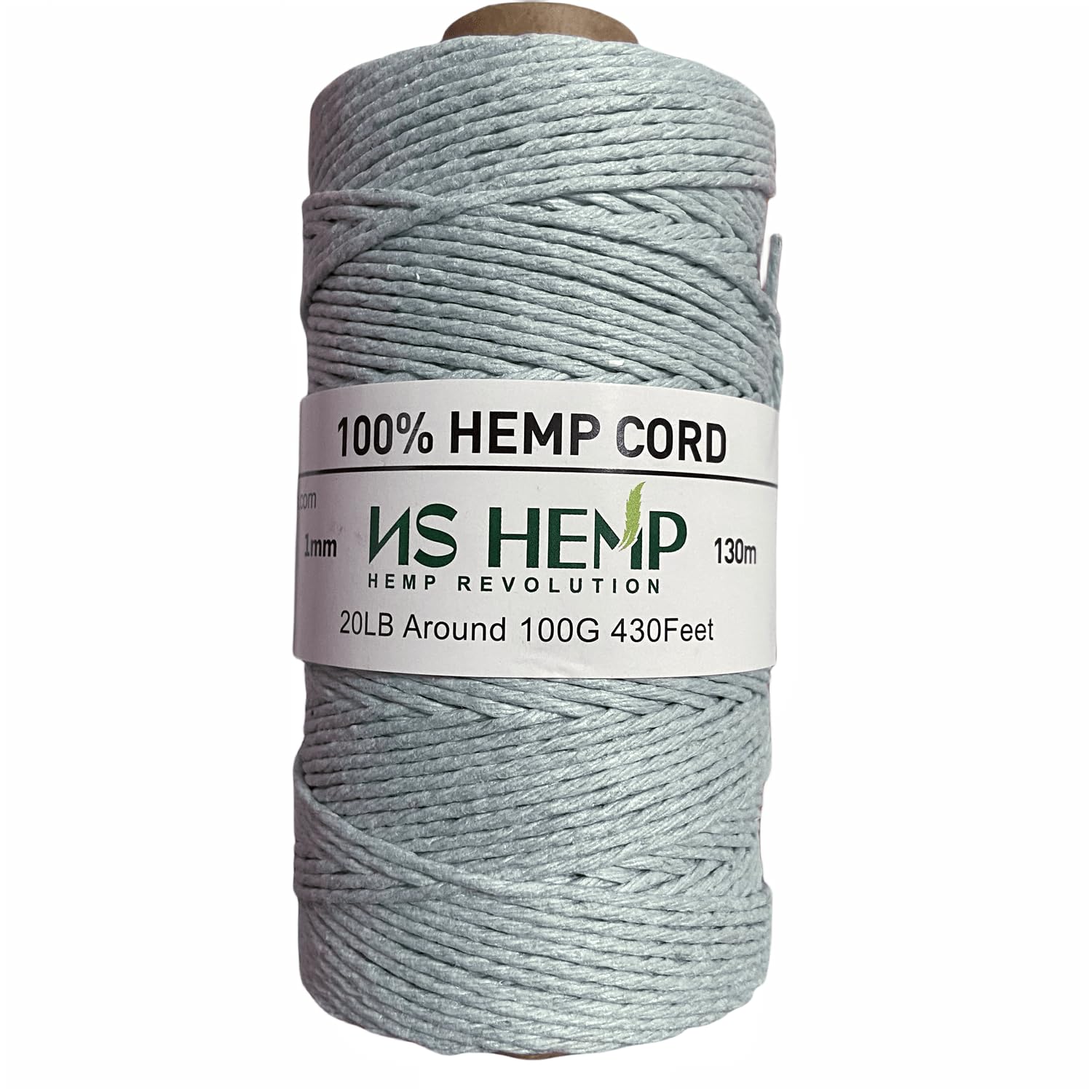 Hemp String White By Hemptique - 30 Meter Hemp Cord