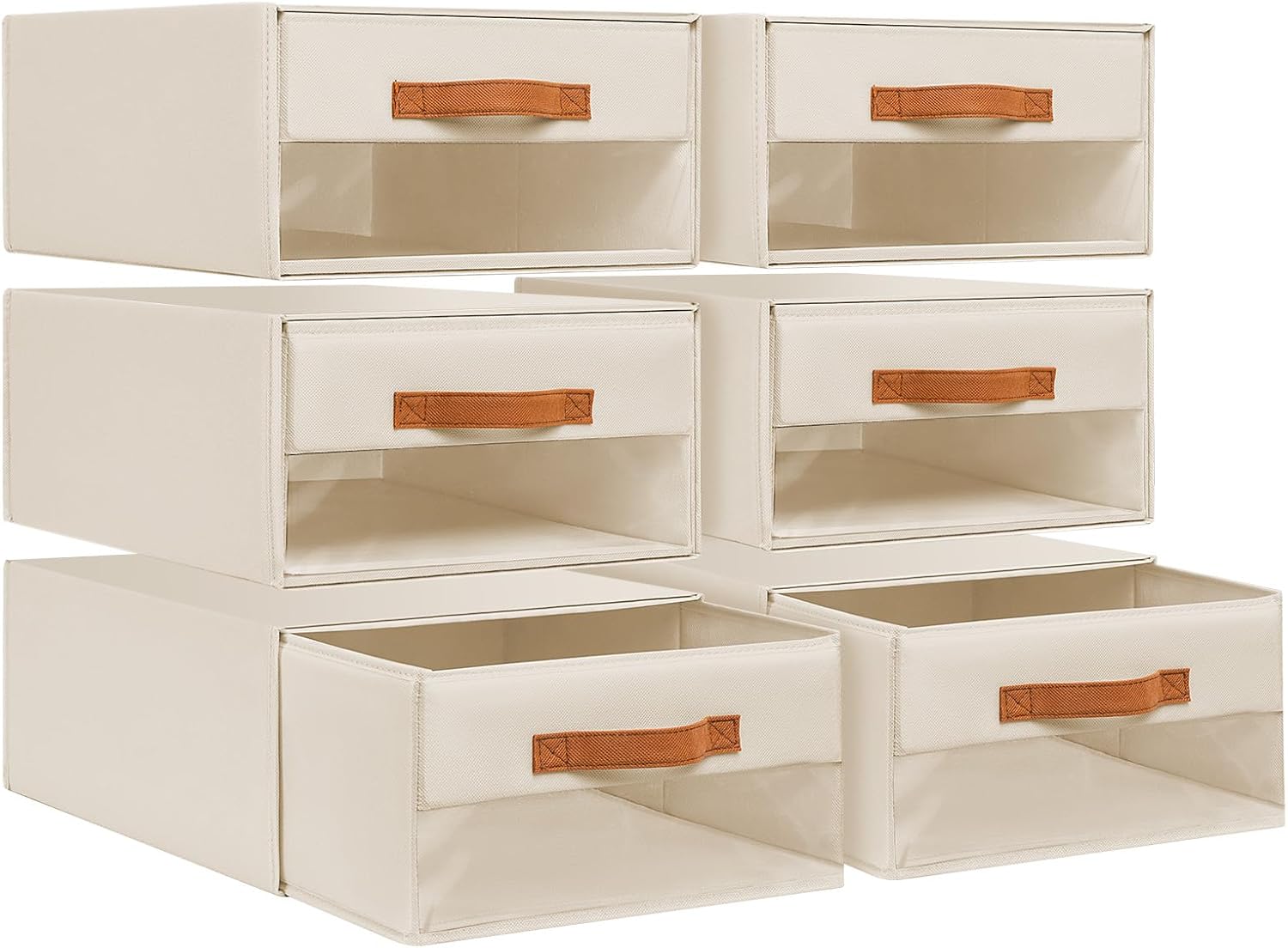 Amazon.com: DIMJ Closet Organizers and Storage - Foldable Storage Bins ...