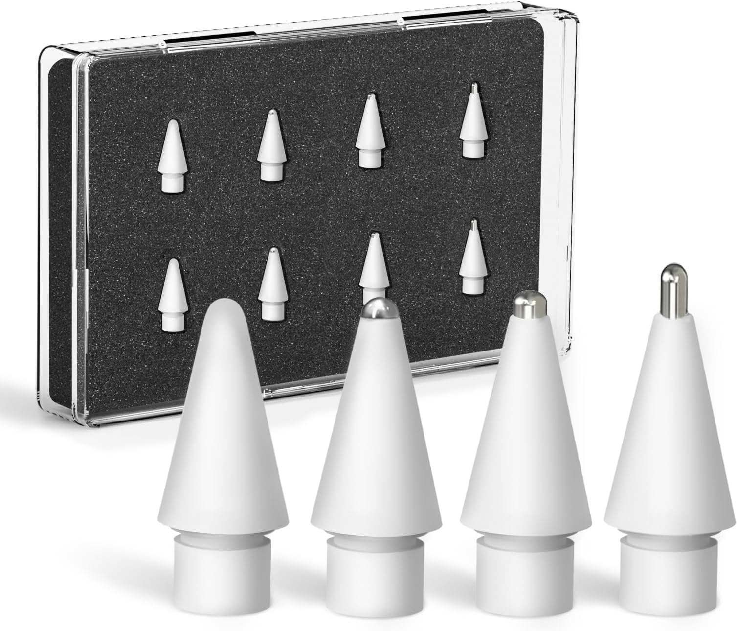 Amazon.com: 8 Pack Replacement Tips for Apple Pencil 1st and 2nd ...