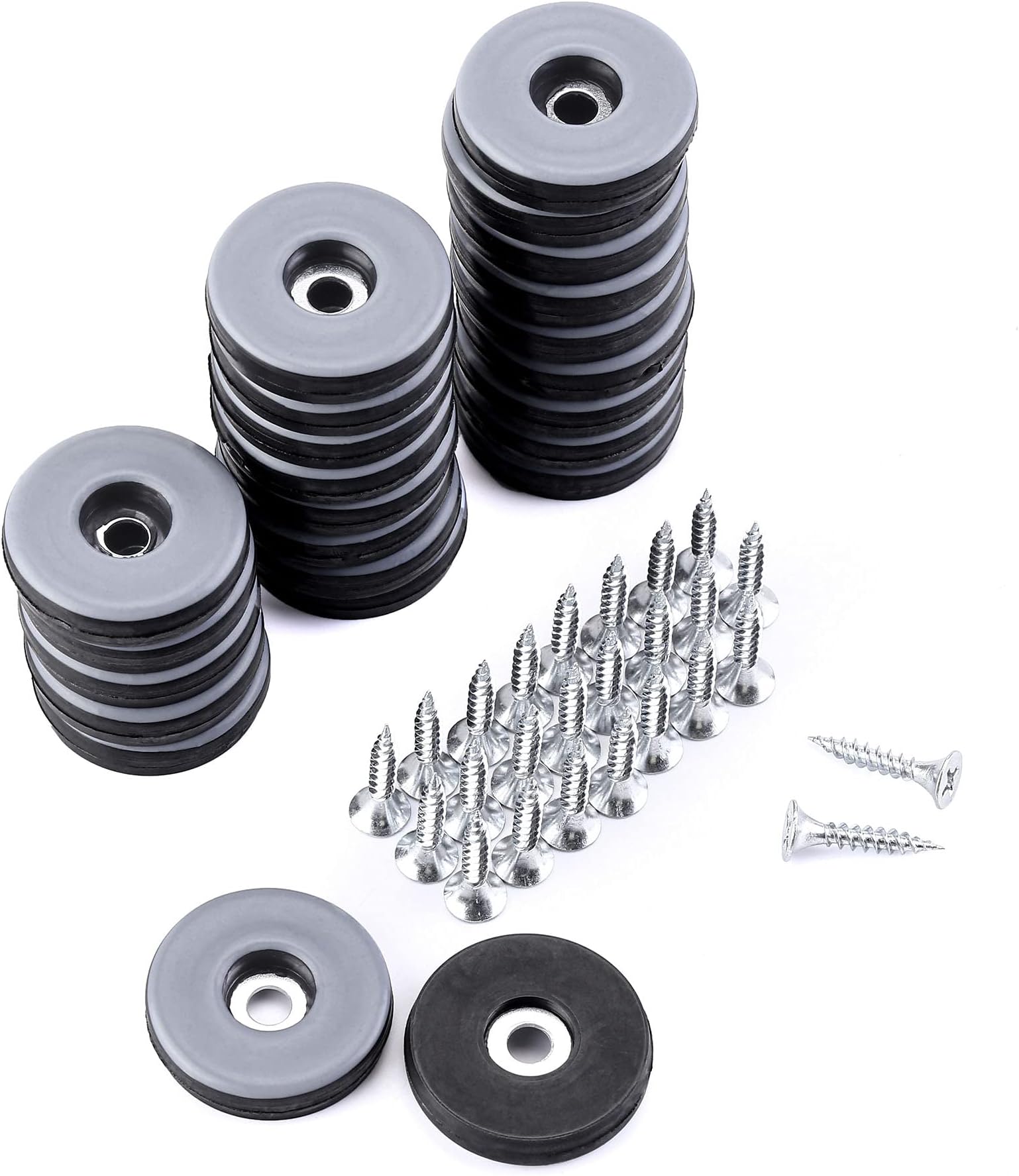 Amazon.com: Alamic Furniture Sliders Chair Glides 3/4" Heavy Duty ...