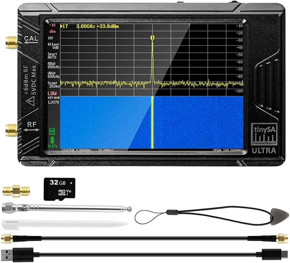 4 Inch Spectrum Analyzer Frequency Analyzer Spectrum Analyzers V0.4.5.1 ...