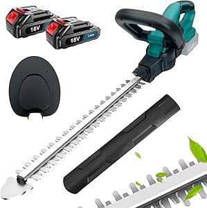 Electric Cordless Hedge Trimmer Replacement for Makita DUH523Z, 44cm ...