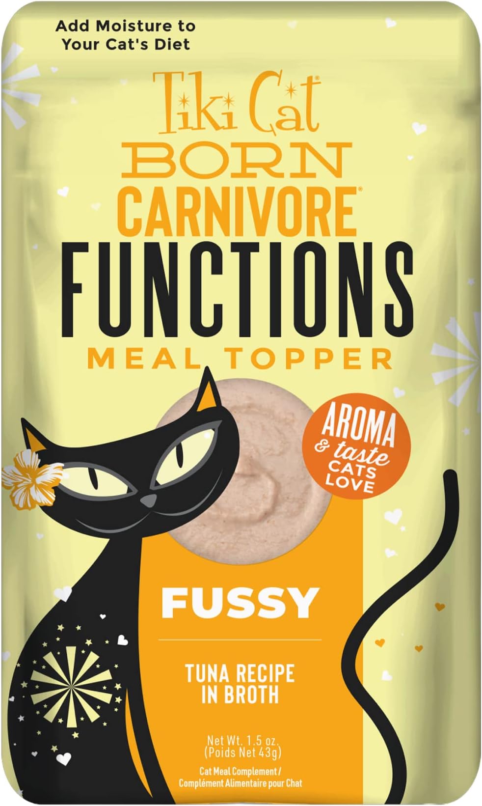 Amazon.com: Tiki Cat Stix 6ct Single Serve Pouches - Tuna Mousse and ...