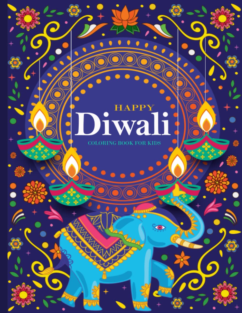 Amazon.com: Diwali Coloring Books For Kids: Diwali Gifts For Kids ...