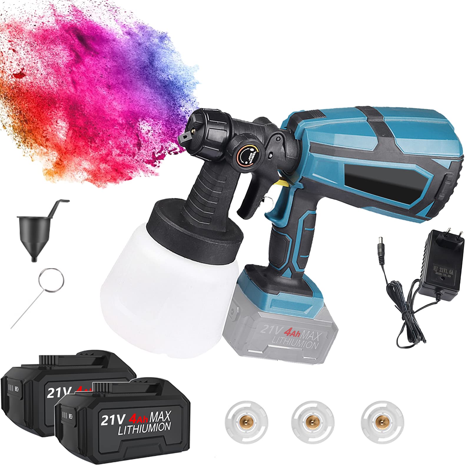 Buy EUNEWR Electric paint spray , spray for paints with removable 1000 ...