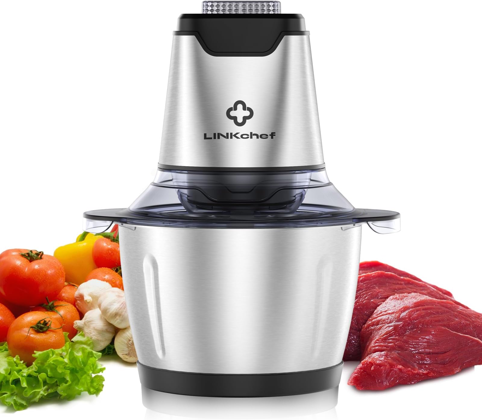 Amazon.com: Meat Processor, Meat Grinder Electric, Food Chopper 2L ...