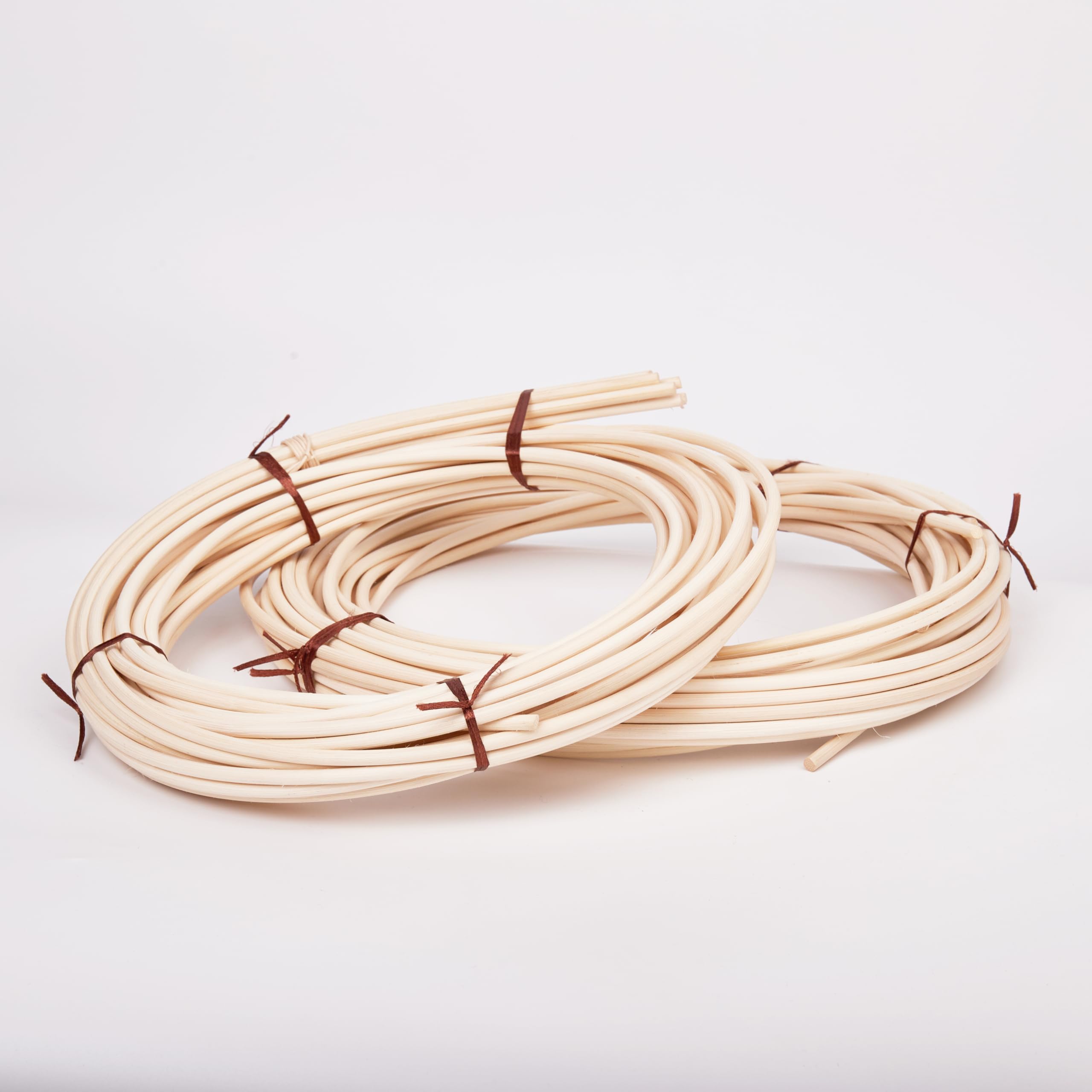 Amazon.com: JUEGD Round Reed Spline 0.2 Inch 65ft 0.55 lb,2 Pack Cane ...