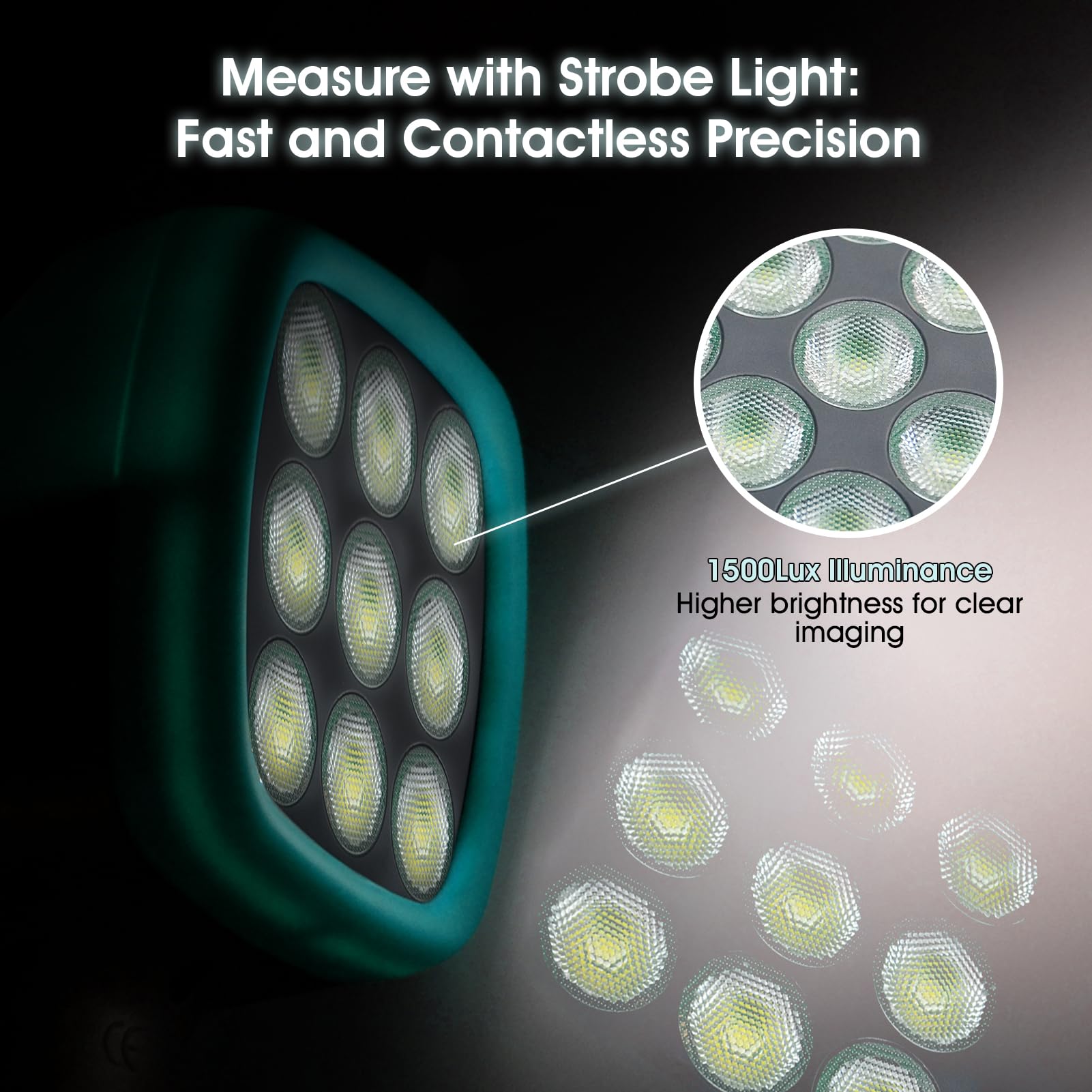 Snapklik.com : BTMETER Stroboscope Strobe Light Tachometer Non Contact ...