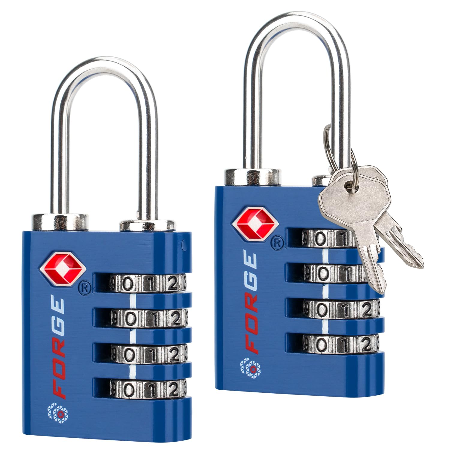 Amazon.com: Forge Dual-Opening: Key or Combination Access Lock, TSA ...