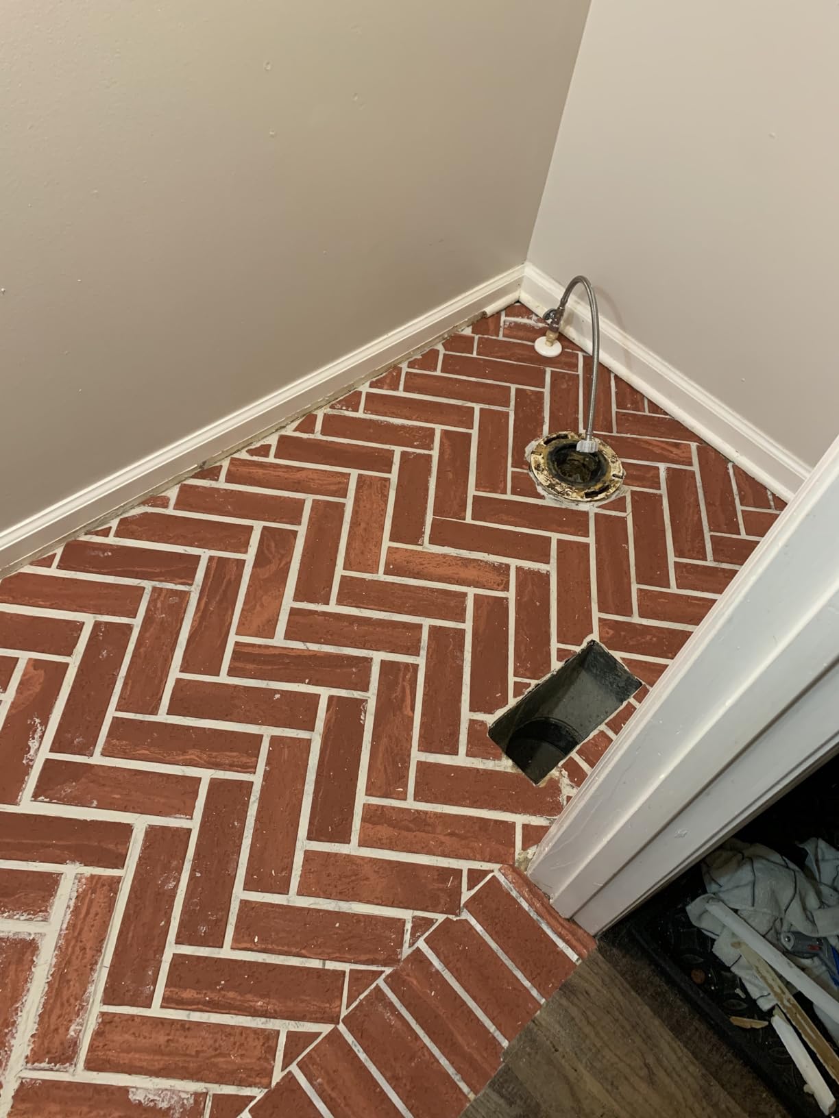 $9/mo - Finance TORURAL 100 Red Faux Brick Wall Tiles, Inorganic ...