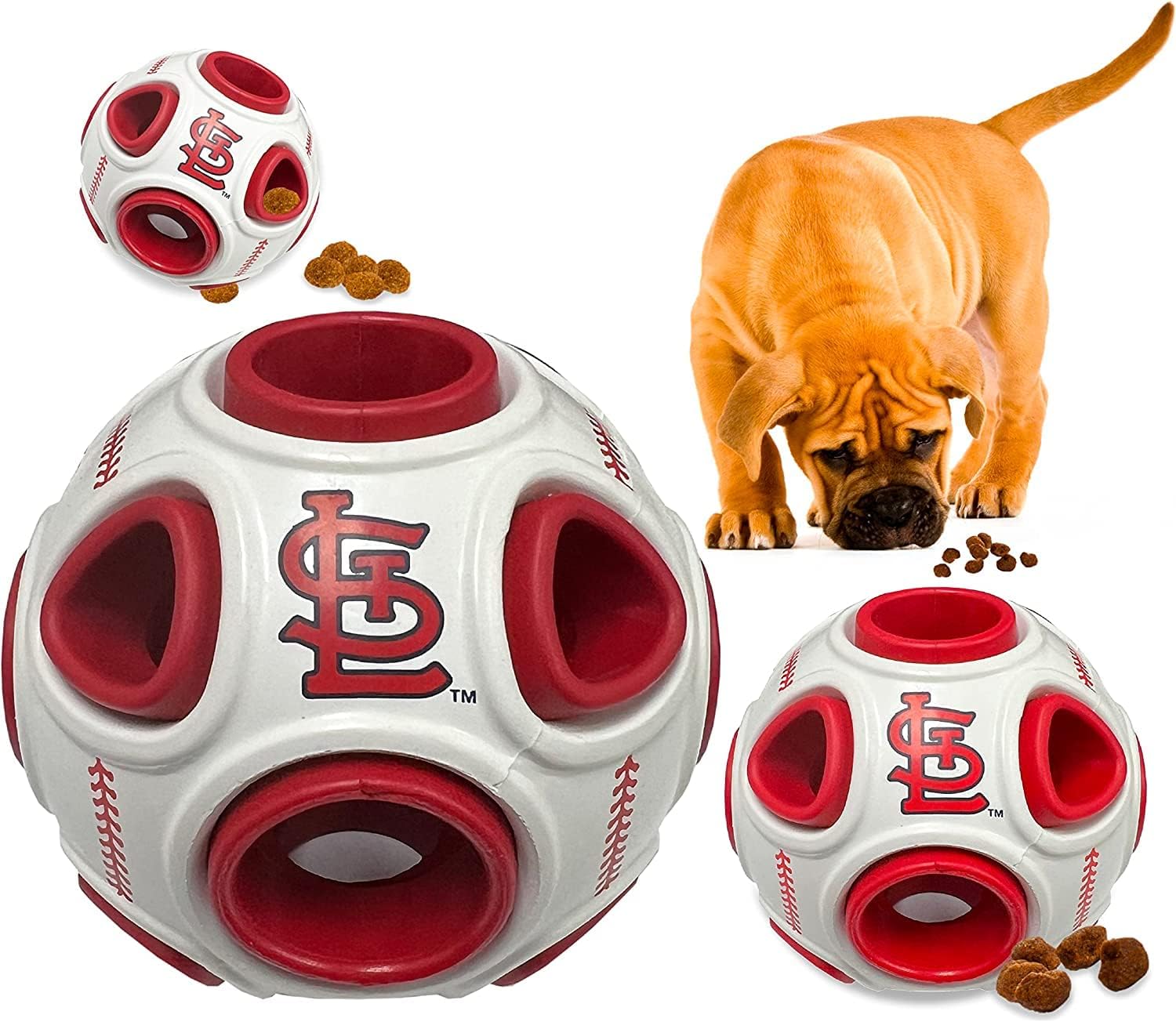 Amazon.com : Pets First MLB St Louis Cardinals Baseball Treat ...