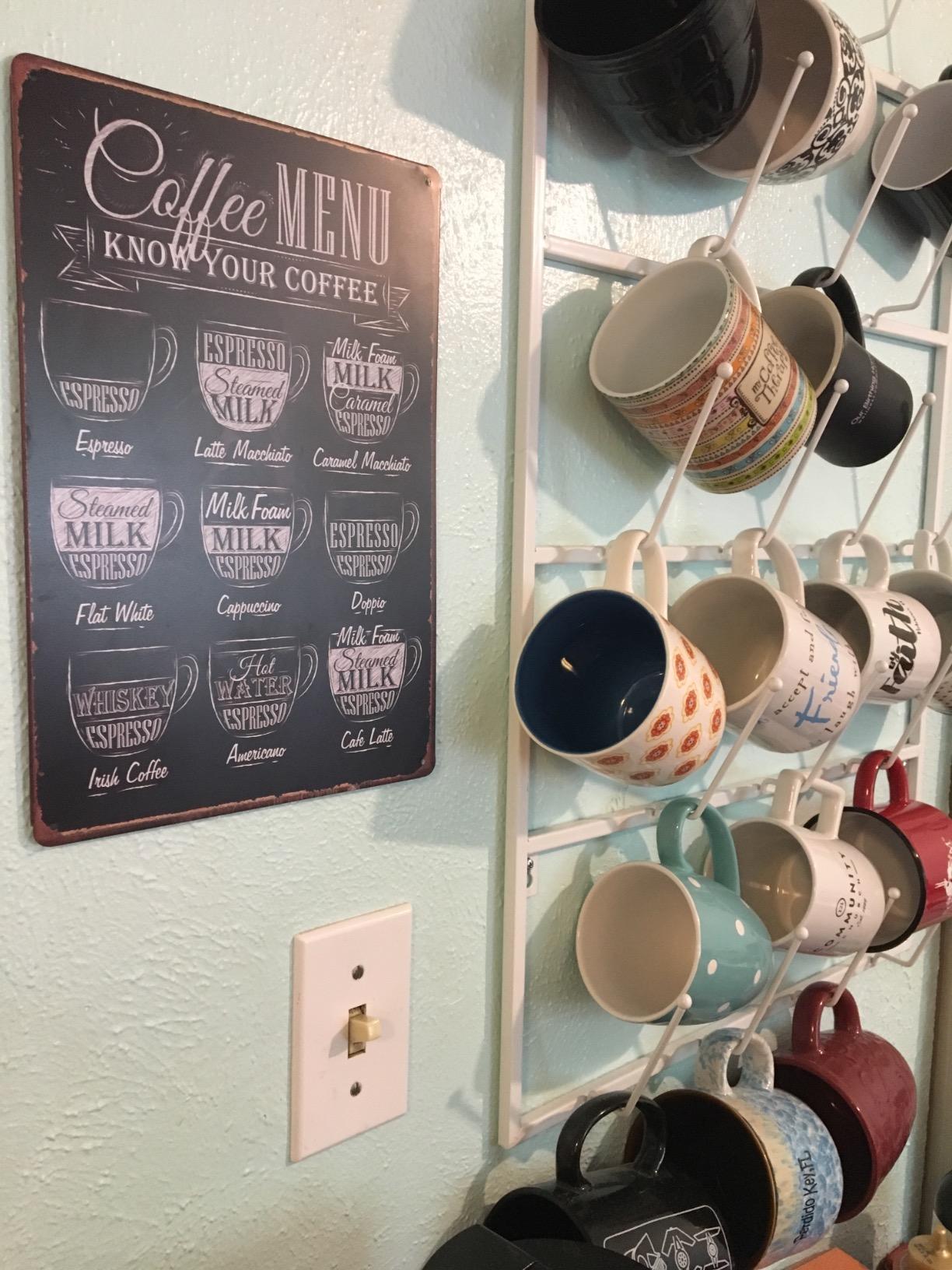 Amazon.com: 66Retro Coffee Menu Know Your Coffee, Metal Tin Sign, Wall ...