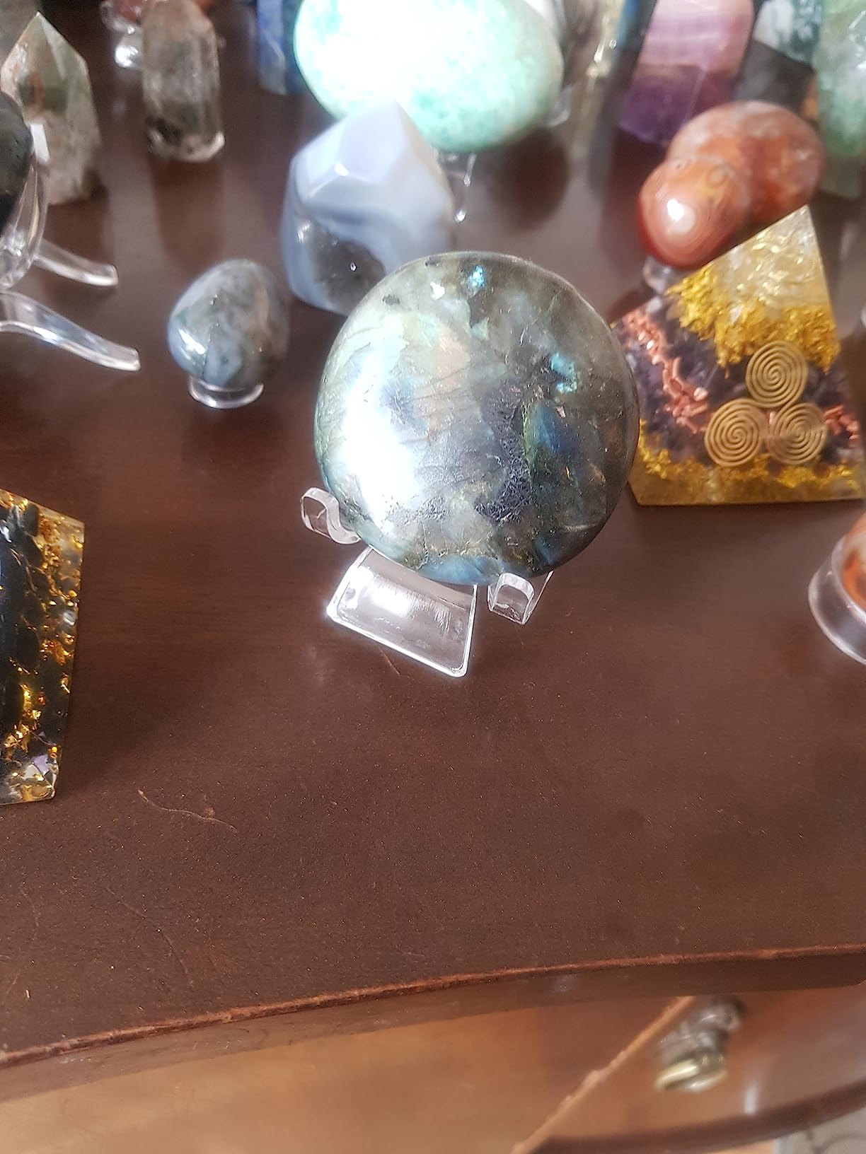 aupawdy 20 Pcs Stool Modeling Acrylic Display Holder Stand Clear ...