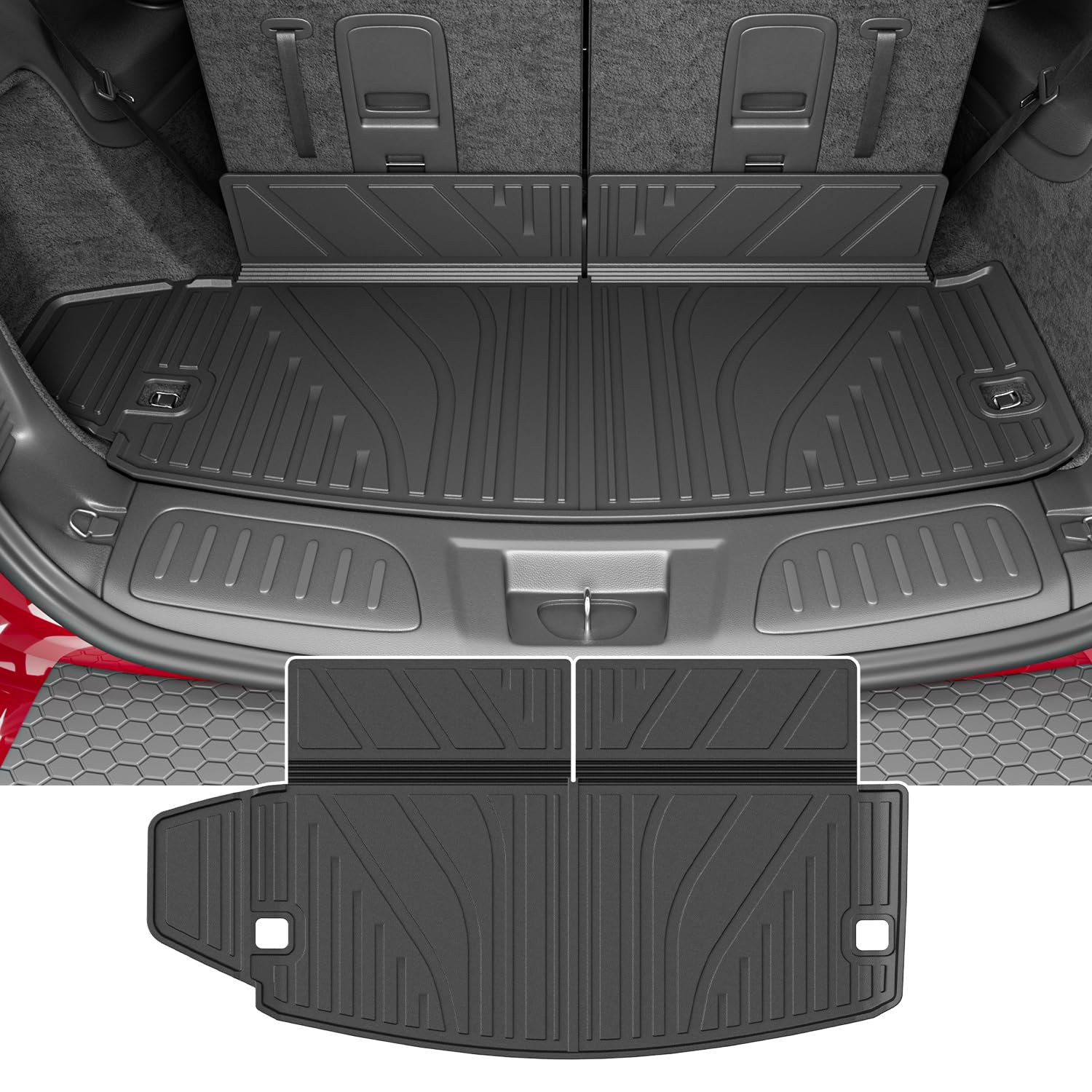 Amazon.com: powoq Trunk Mat Compatible with 2016-2025 Dodge Durango 6&7 ...