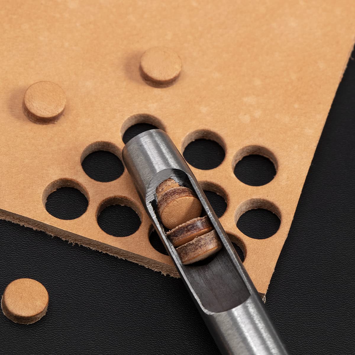 Snapklik.com : WUTA Hollow Punch Leather Hole Cutter 10Pcs 1.5mm Round ...