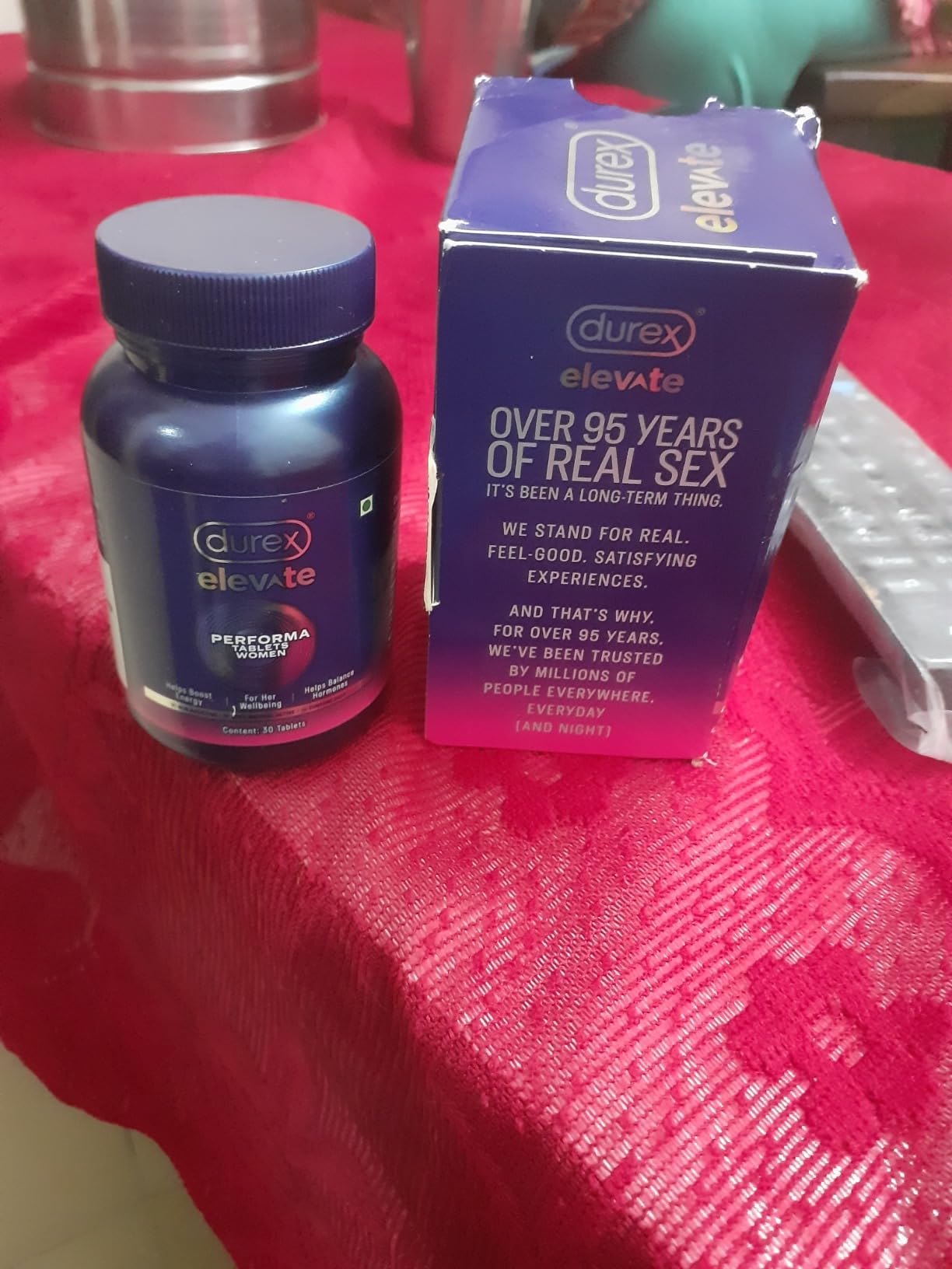 Durex Elevate Performa Tablets For Women : Amazon.in: Health & Personal ...