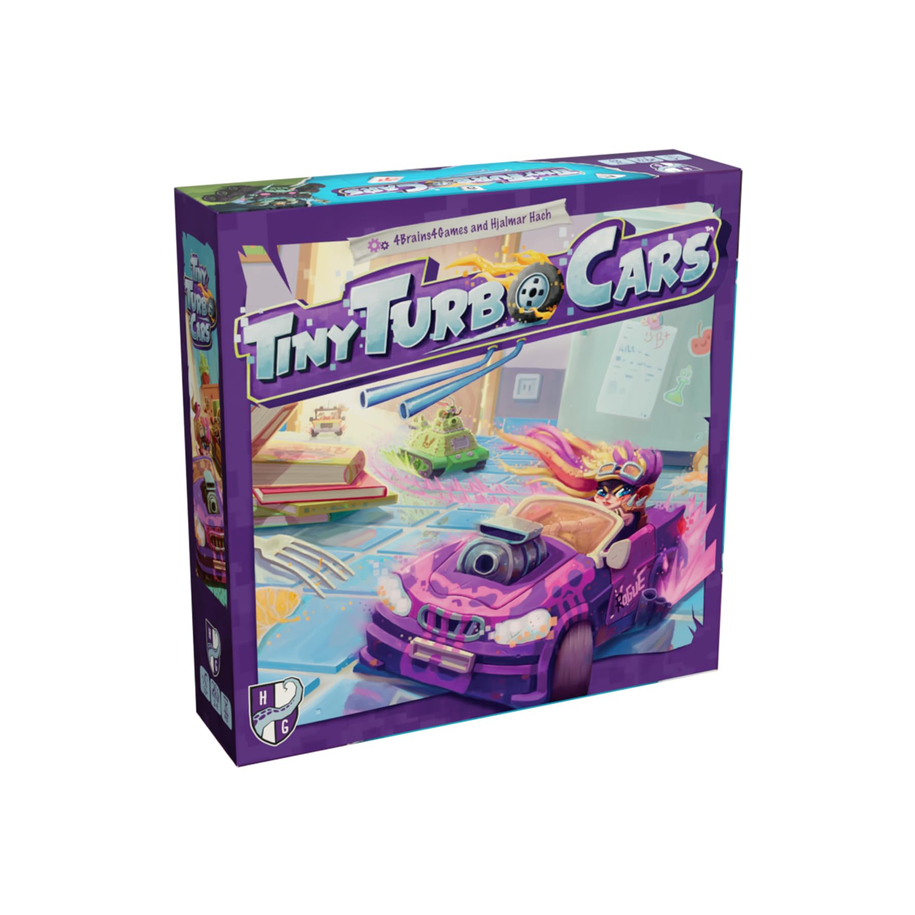Amazon.com: Horrible Guild: Tiny Turbo Cars, Strategy Board Game, The ...