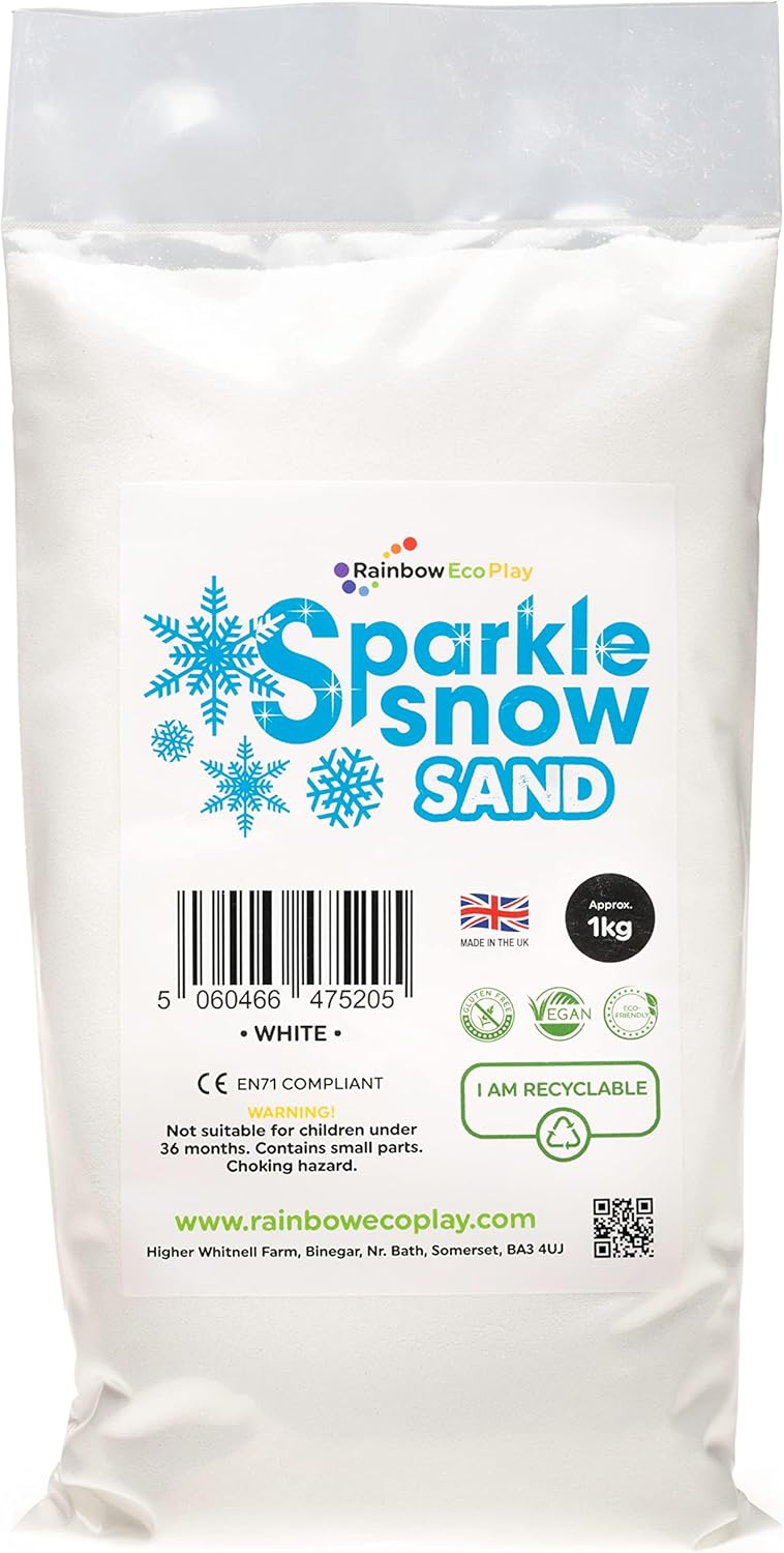 Rainbow Eco Play – Play Sand – Craft Sand – White Sand – Decorative ...