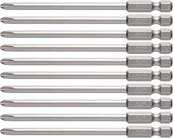 Amazon.com: VESSEL Bit [No.B35] (Ph No.2 x 4.5 x 100H) 10 PC ...