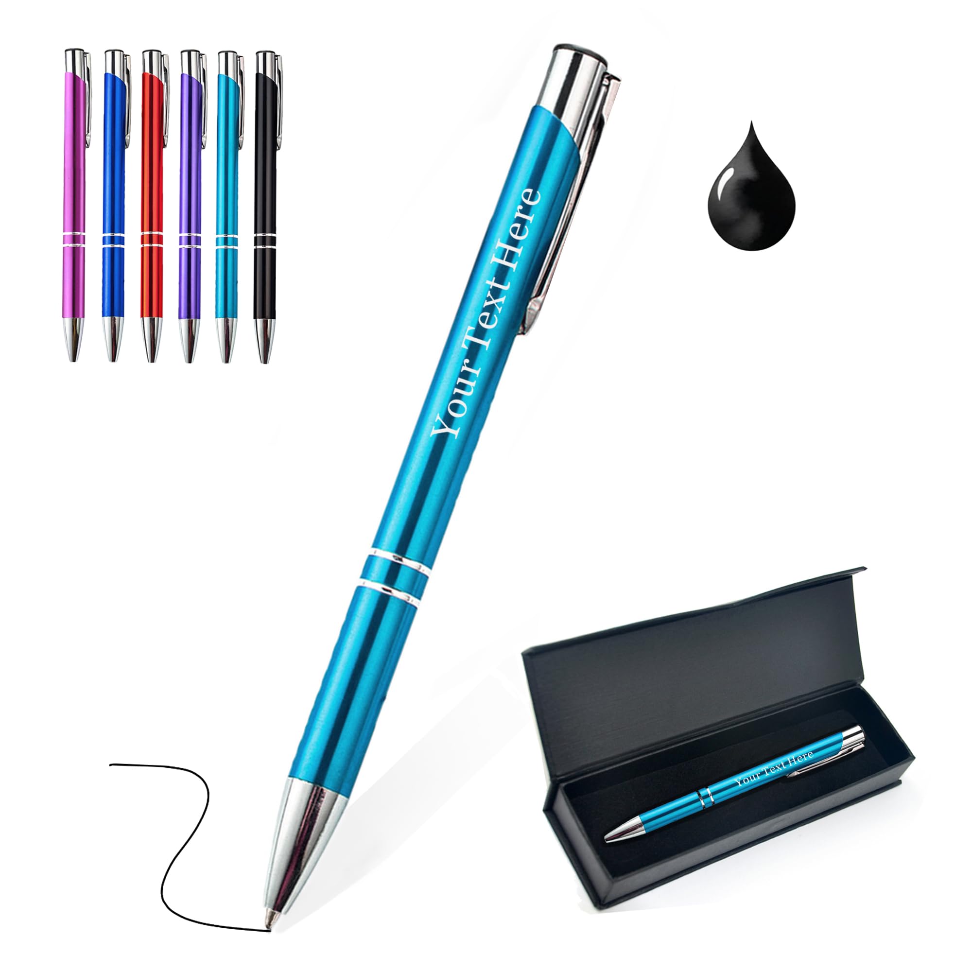EDSG Personalised Pen Personalised Custom Ballpoint Pen Engraving Pen ...