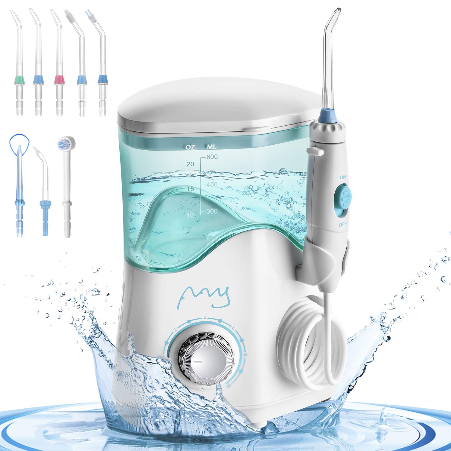 Amazon.com: Water Flosser for Teeth Cleaning,Dental Pick Floss ...