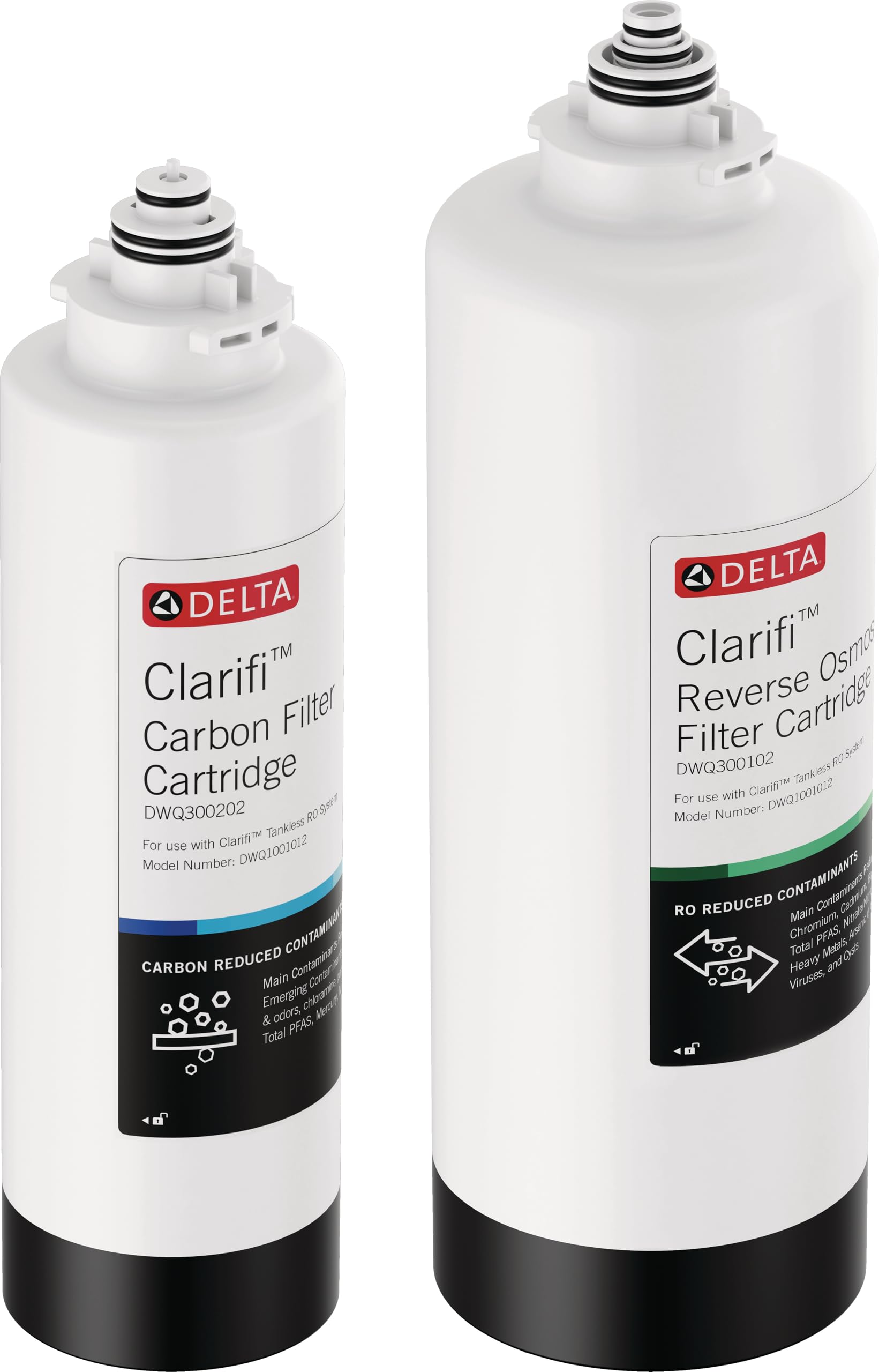Delta Faucet Clarifi Reverse Osmosis Filter with Clarifi Carbon Filter ...