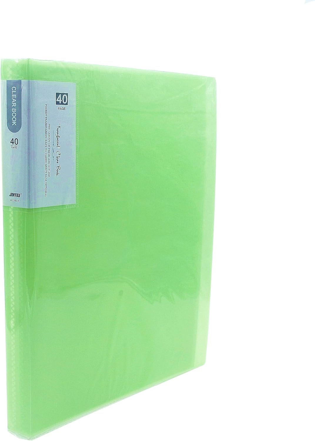 Amazon.com : Clear Book 40 Pocket A4 Size 80-Page Protector ...