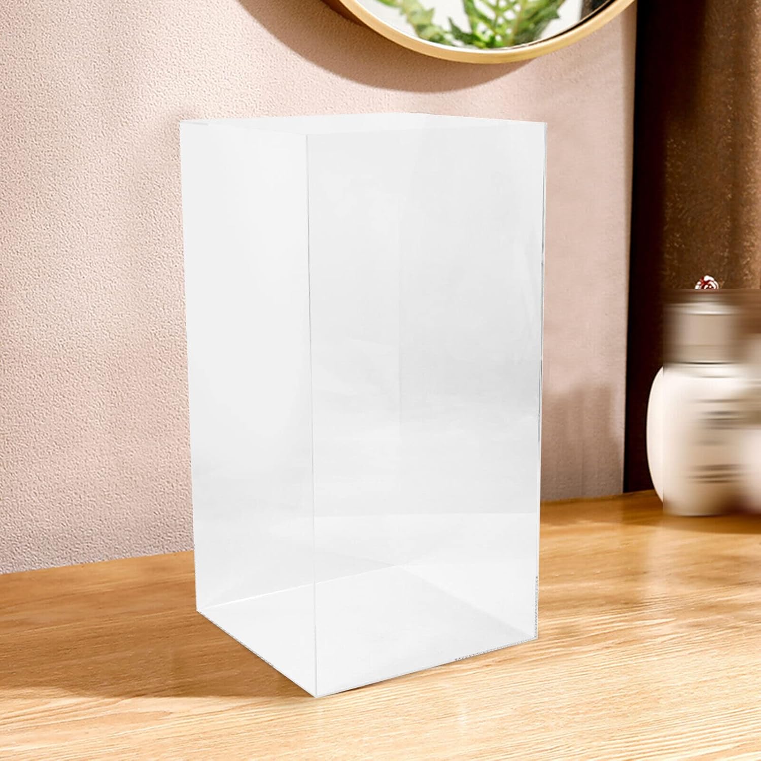 Buy Acrylic Display Case Large Transparent Plastic Toys Box Dust Proof ...