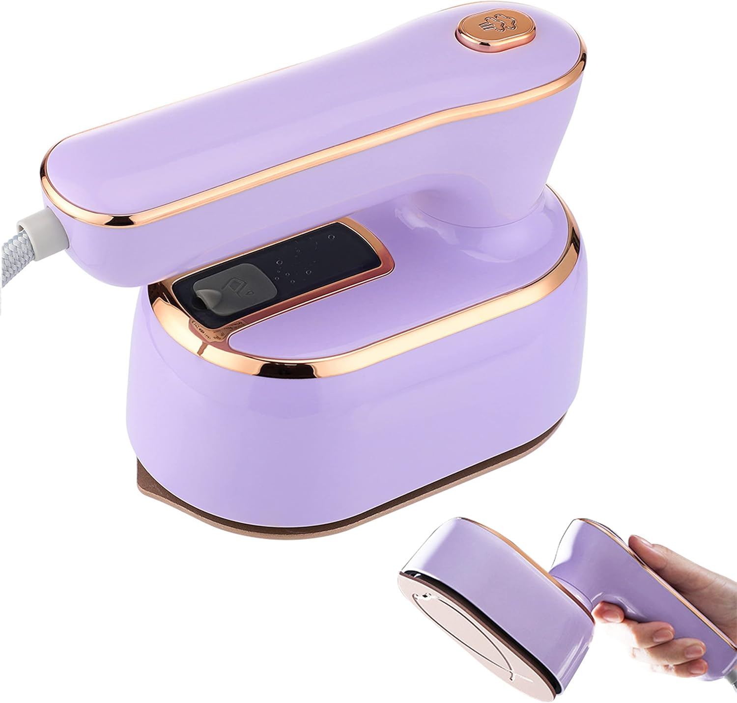 Amazon.com: Micro Steam Iron, Travel Steamer for Clothes Portable Mini ...