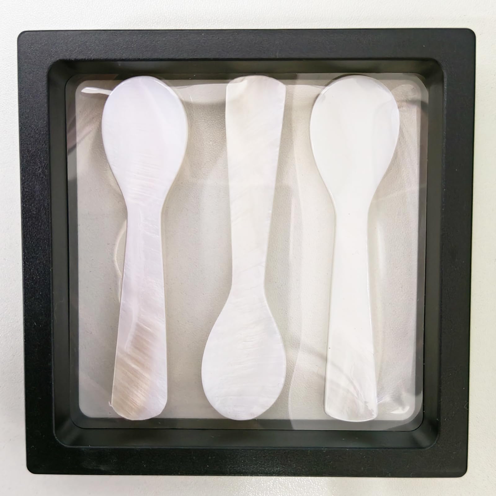 Caviar Spoons - Mother of Pearl Spoon Set with Gift Box Packaging ...