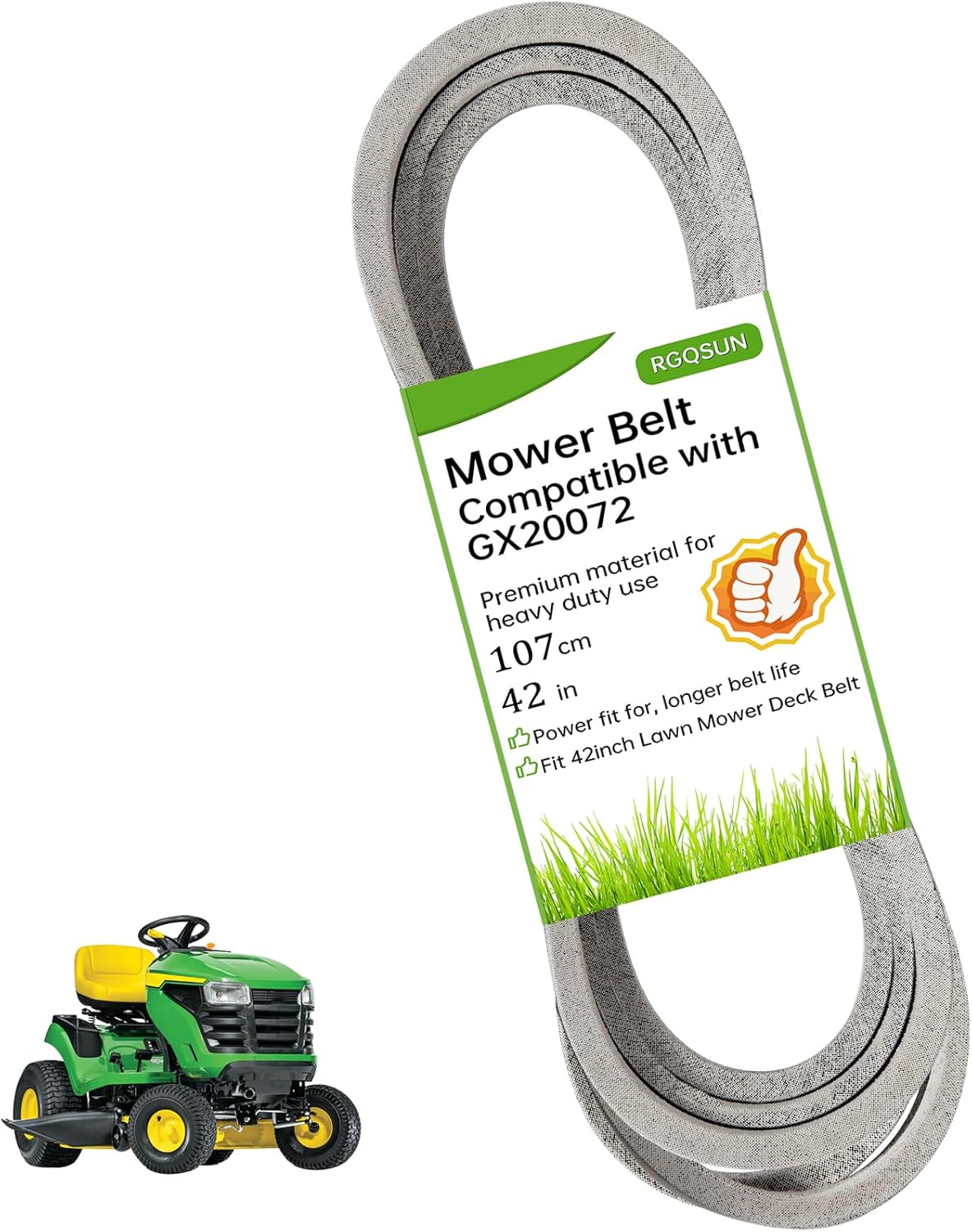 Amazon.com : 42 inch Lawn Mower Deck Belt Compatible with John Deere ...