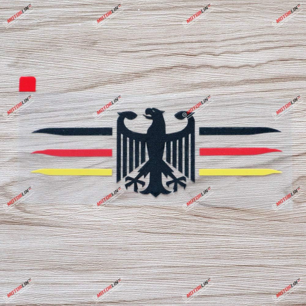 Amazon.com: German American Flag Design Sticker Bumper Sticker Vinyl ...