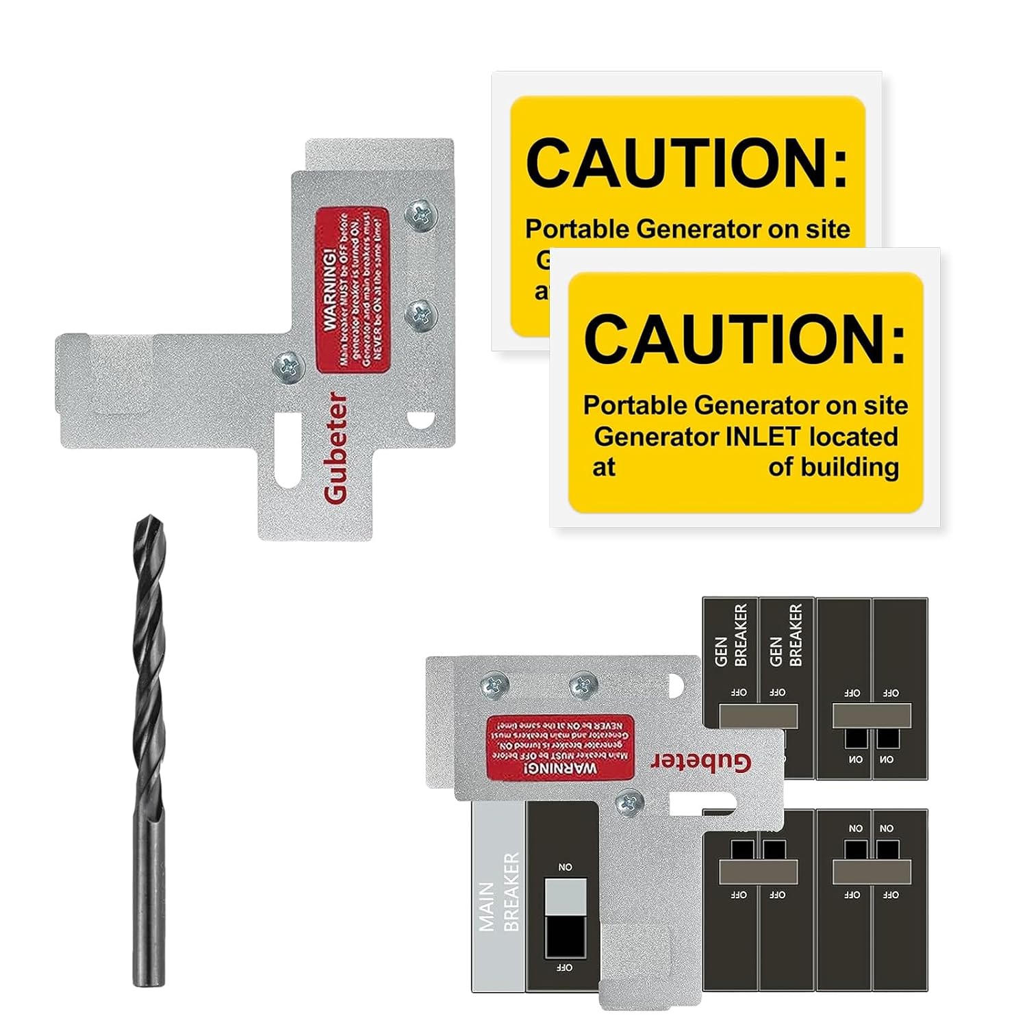 Generator Interlock Kit Compatible with Murray or Siemens 150 amp or ...