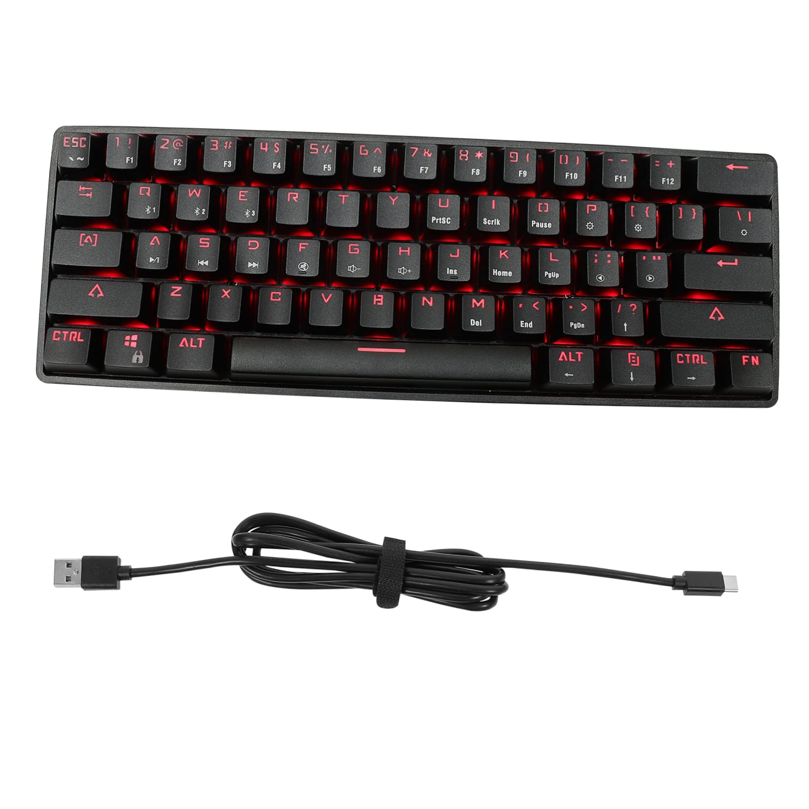 Buy SOLUSTRE 61 Mechanical Keyboard Mechanical Keyboards Computer ...