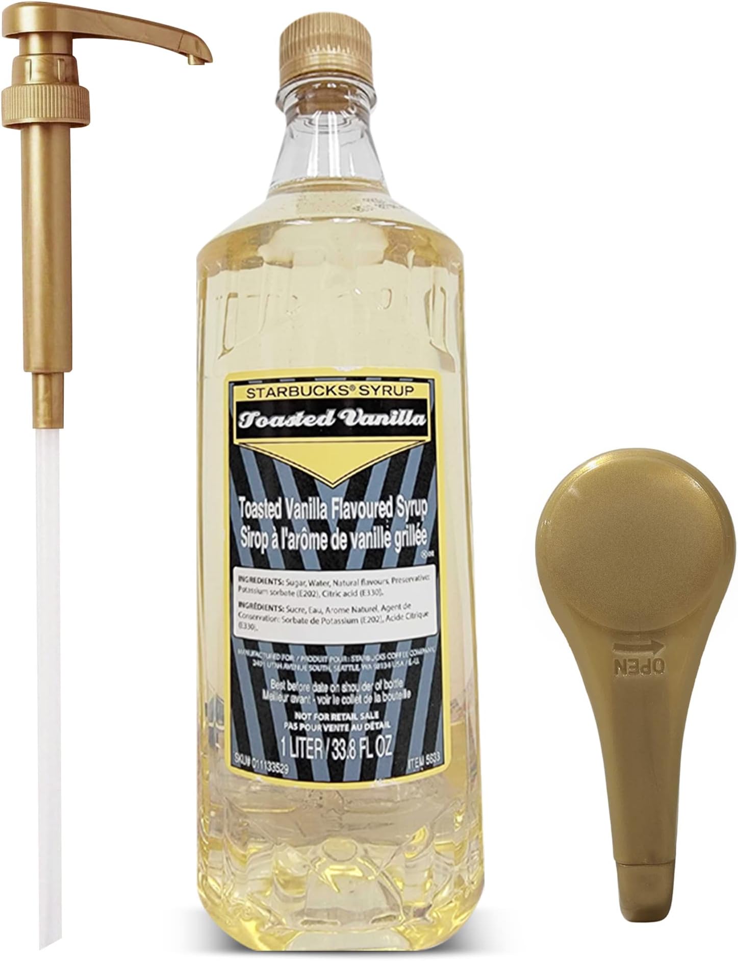 Amazon.com: Starbucks Company, Starbucks Authentic Flavoring Syrup for ...