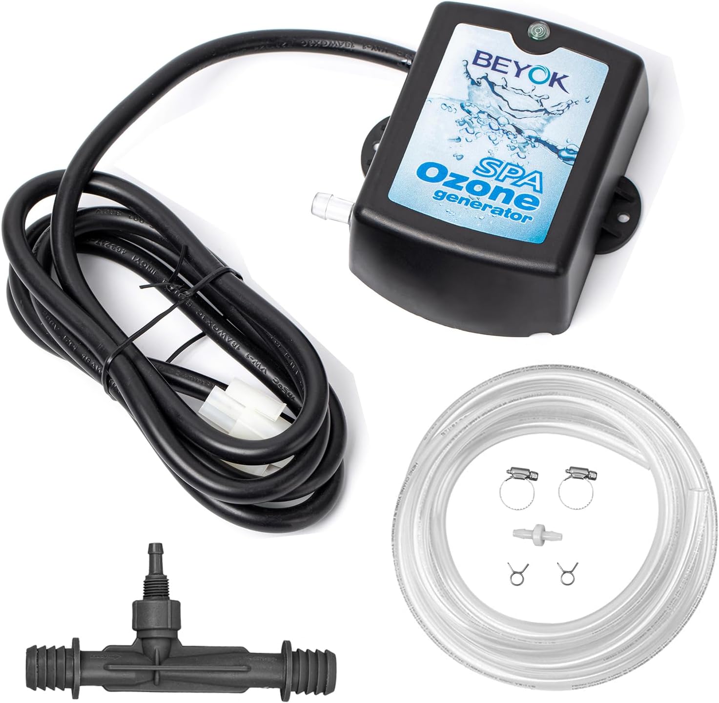 Amazon.com: EcoPooluxe Spa Ozone Generator Water, Ozone Generator for Cold Plunge, Hot Tub Ozone ...
