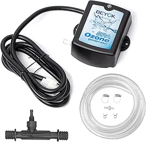 Amazon.com: EcoPooluxe Spa Ozone Generator Water, Ozone Generator for Cold Plunge, Hot Tub Ozone ...