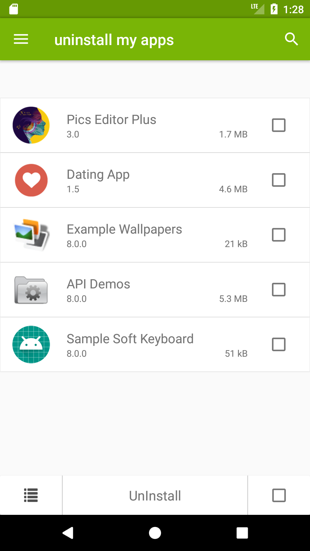 Uninstall My Apps - App on Amazon Appstore