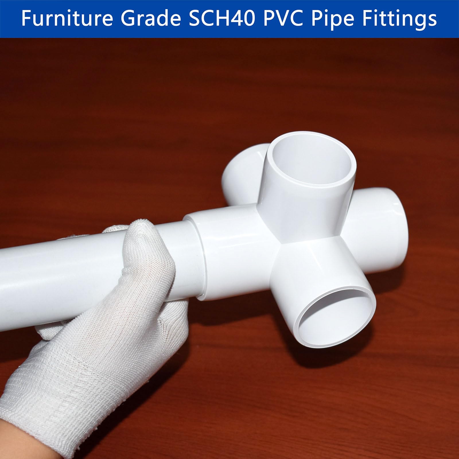 Snapklik.com : 1-1/4" PVC Fittings 5-Way, PVC Elbow 1-1/4 Inch For ...