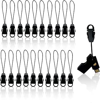 Amazon.com: Vekniqo 20PCS Key Lanyard Compatible with Yubi-Detachabl ...