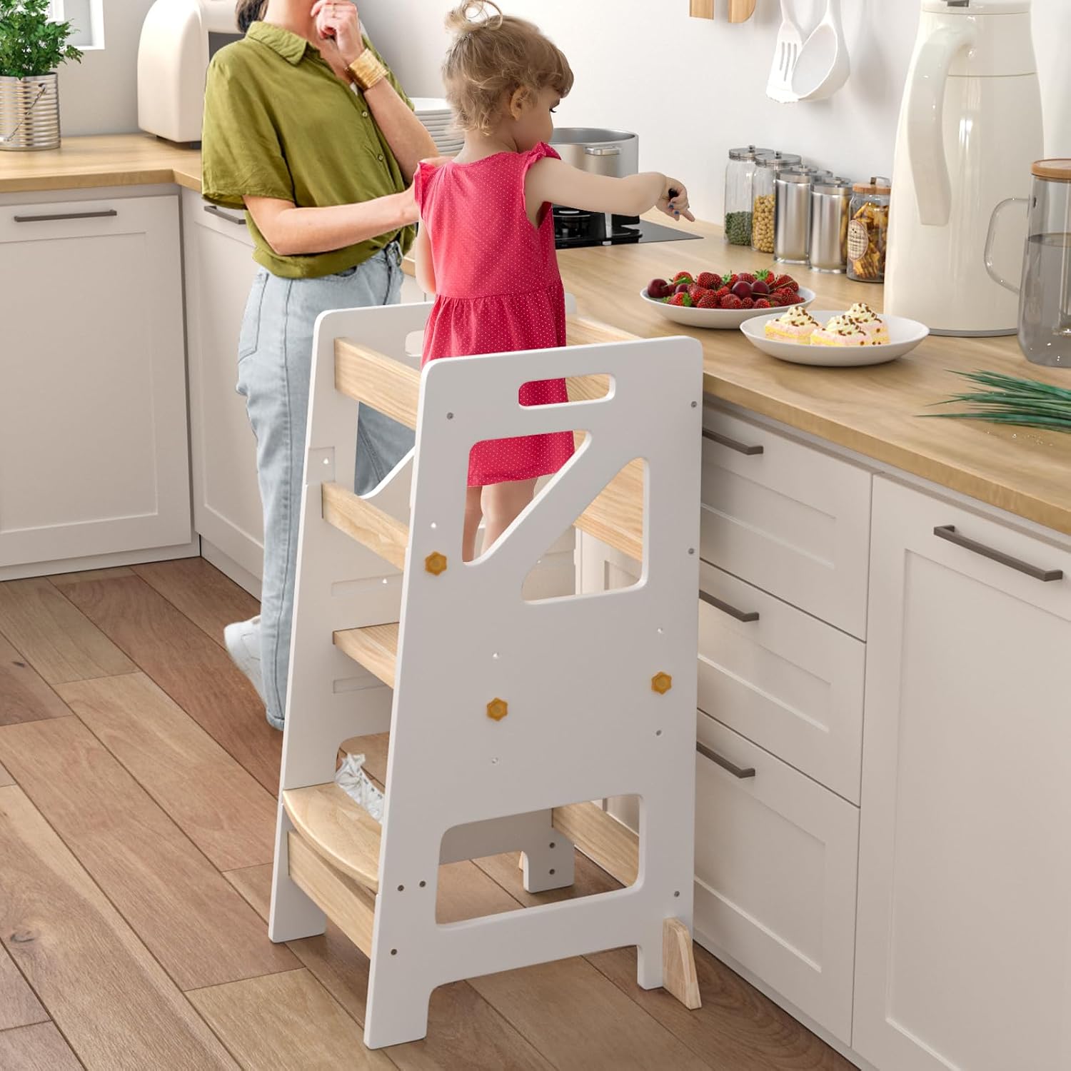 Amazon.com: Sephyroth Adjustable Toddler Standing Tower – Complete ...