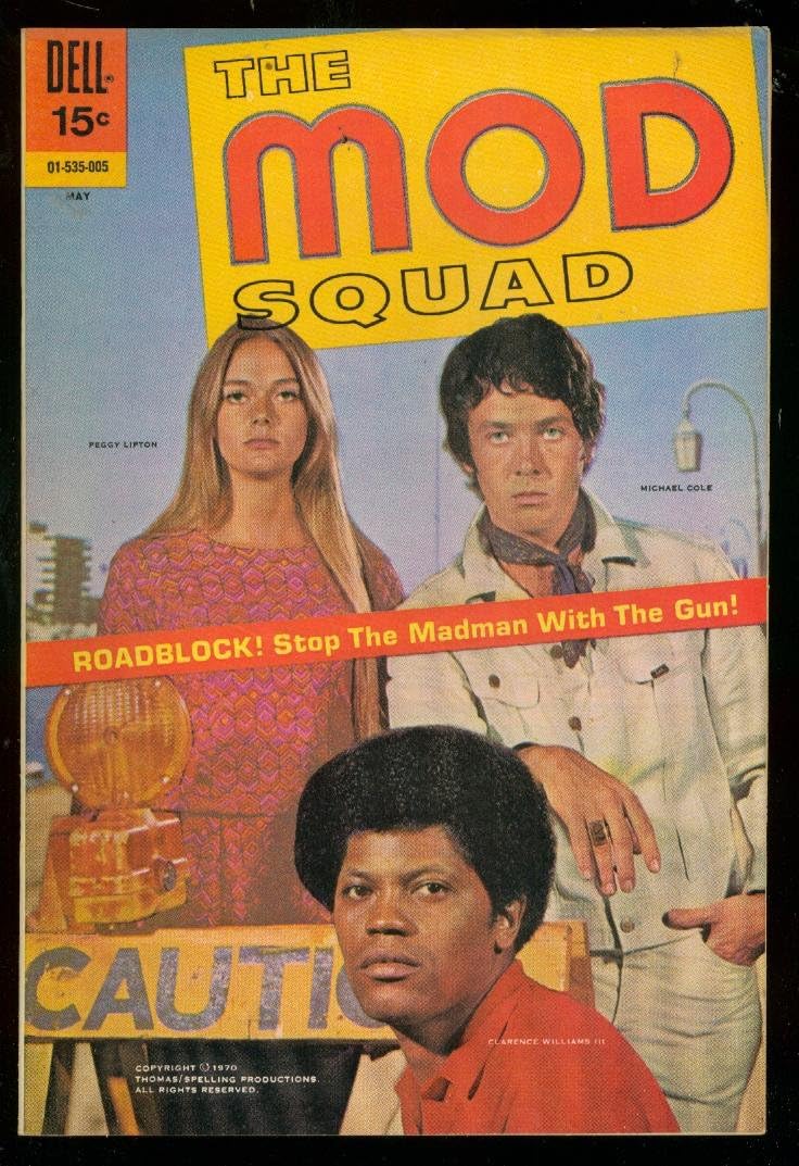 MOD SQUAD #5 '70-DELL COMIC-PEGGY LIPTON TV PHOTO COVER VF at Amazon's ...