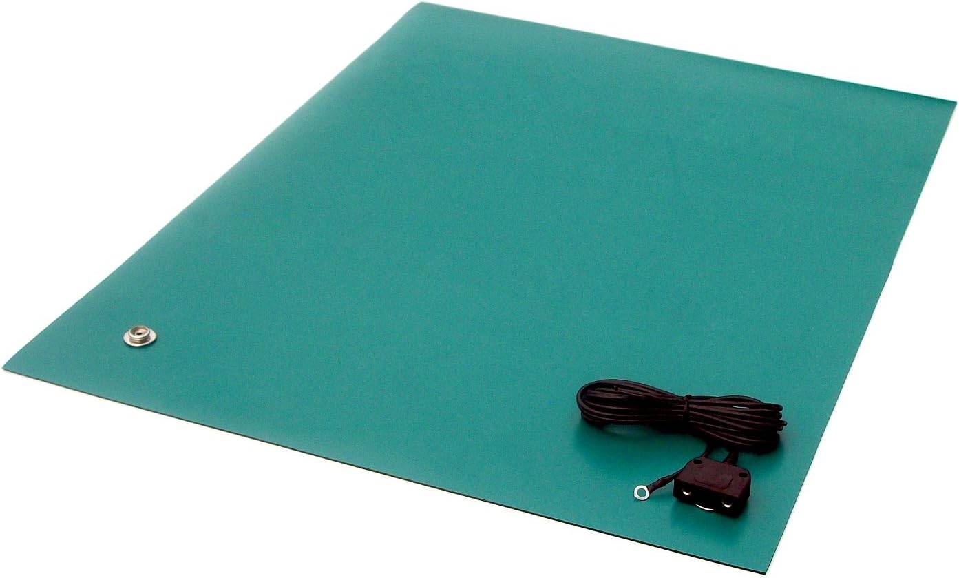 Amazon.com: StaticTek MT4000 Green ESD Anti-Static Desk Mat, RoHS ...
